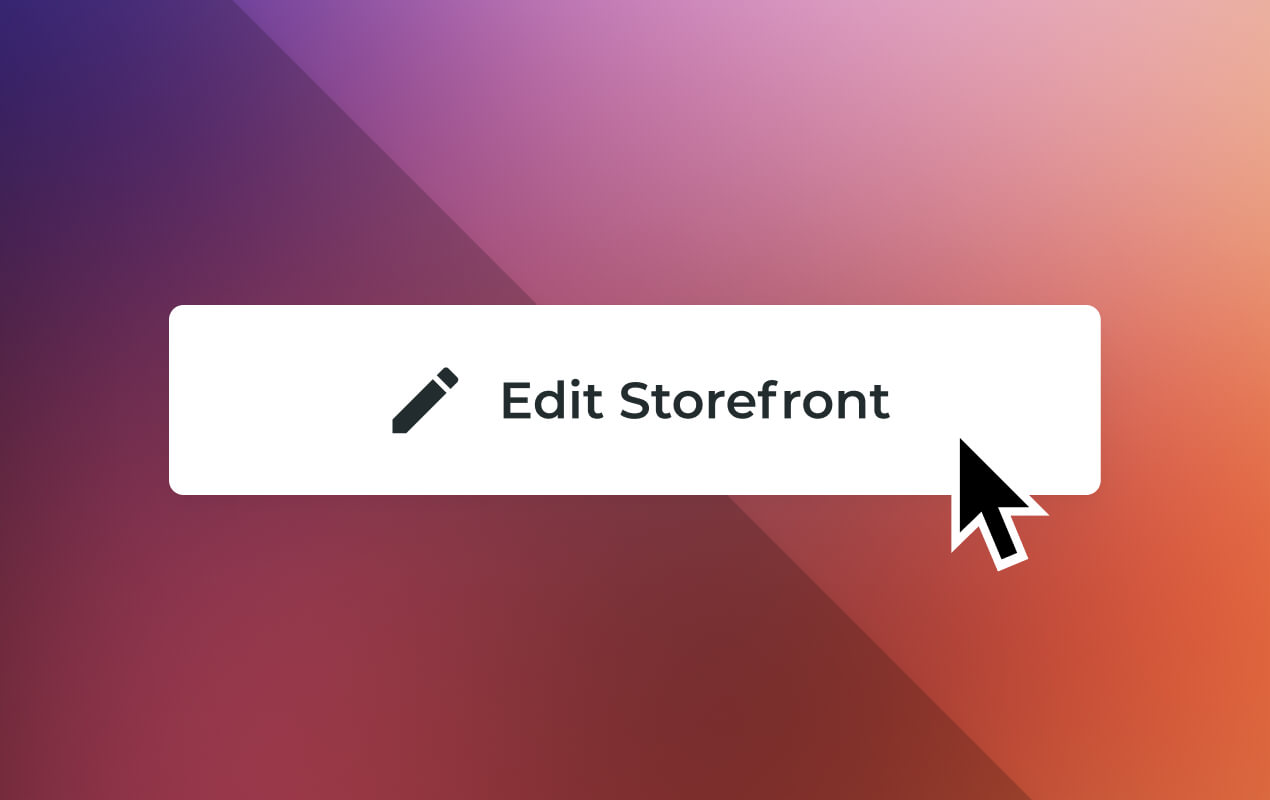 Storefront Editor: Self-service customization tool for suppliers ...
