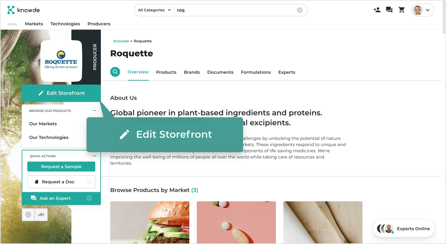 Storefront Editor: Self-service customization tool for suppliers ...